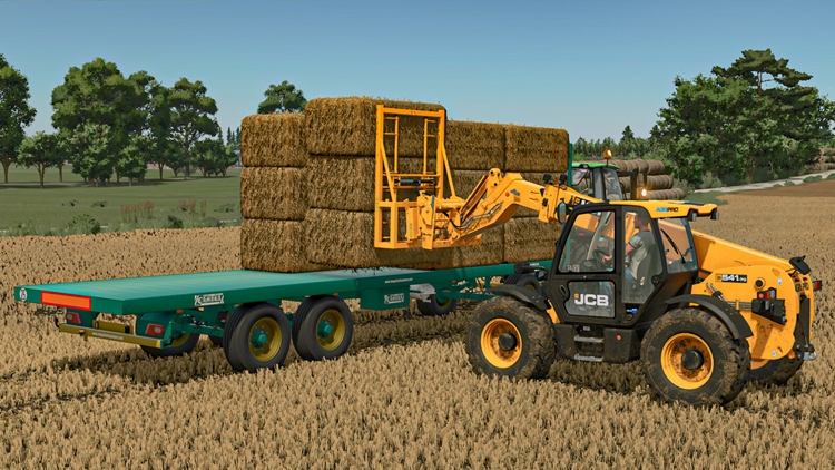 Camara Bale Trailer Pack FS25 - SGMODS - Simulator Games Mod